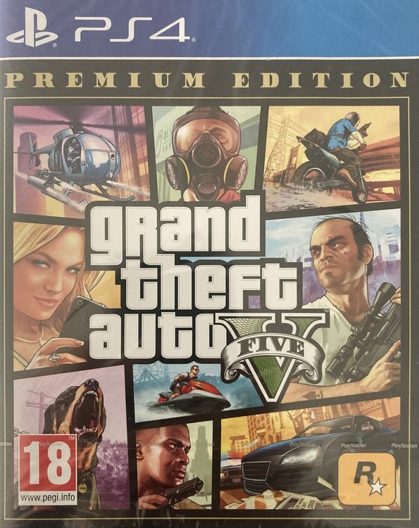 Grand theft Auto V Premium Edition - SONY PS4 | Kaufen auf Ricardo