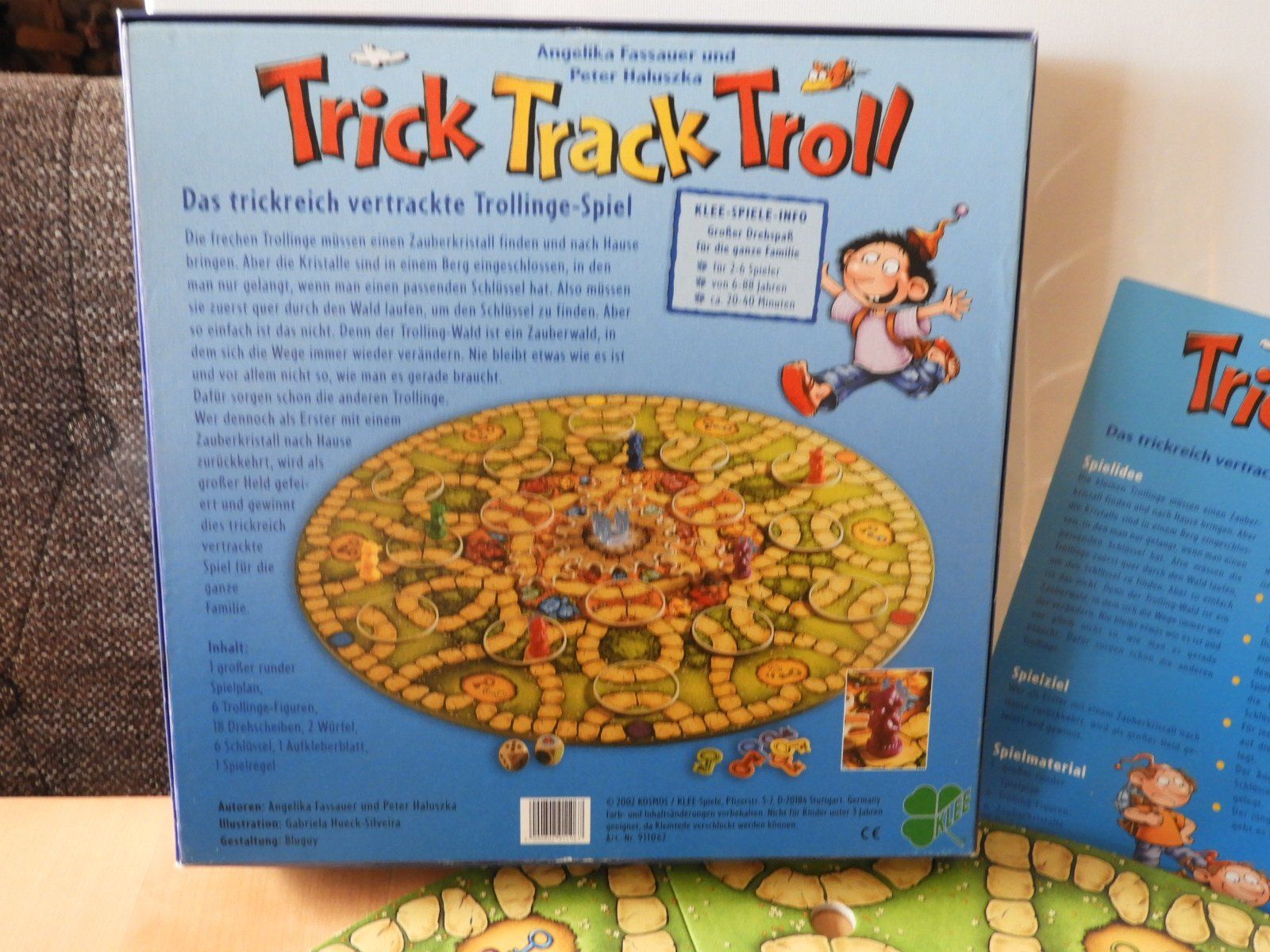 TRICK TRACK TROLL, +DER WALD TROLLE KLEINE SPIEL NEU (Neu (gemäss ...