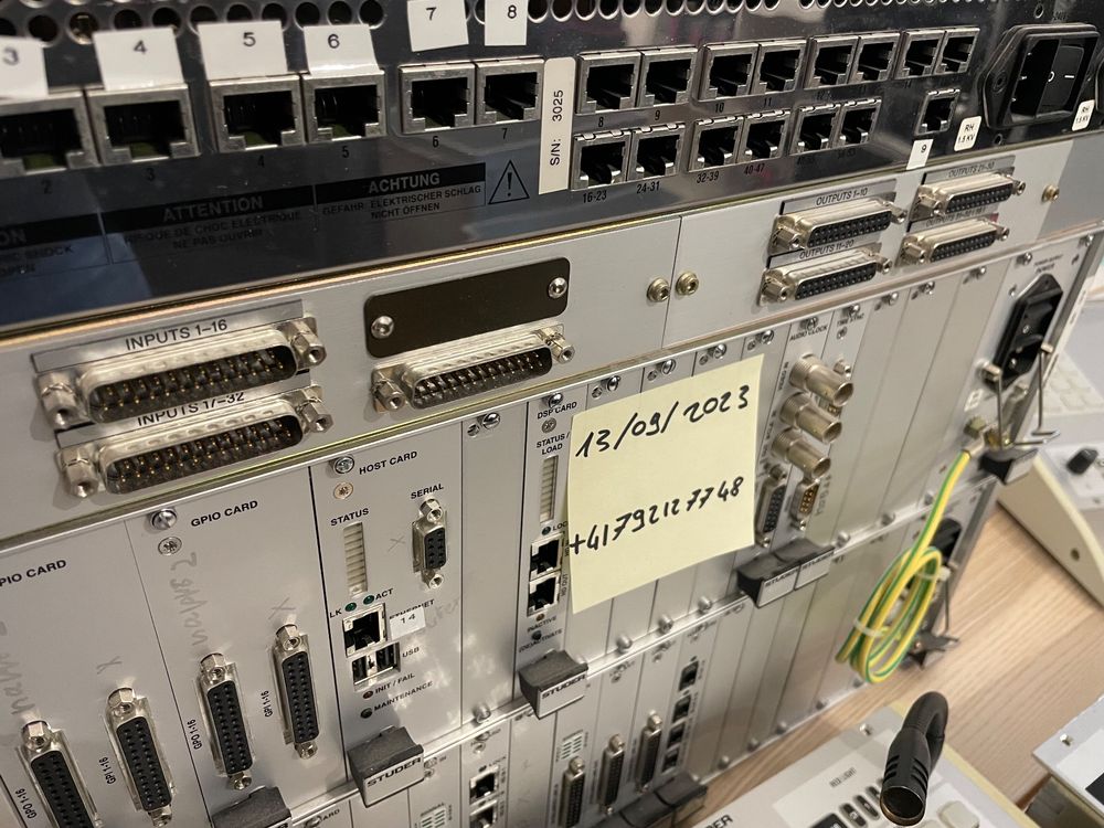 Studer Mixer On Air 3000 for parts - pour les pièces (Defekt) in Prilly ...