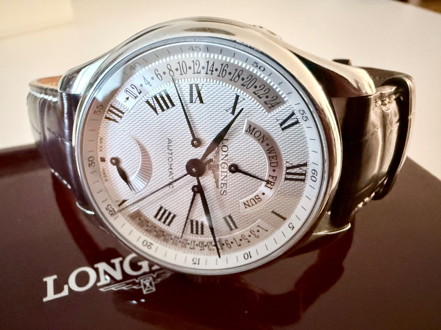 The LONGINES Master Collection Rétrograde, SRP US$ 3100.- (Neu (gemäss ...