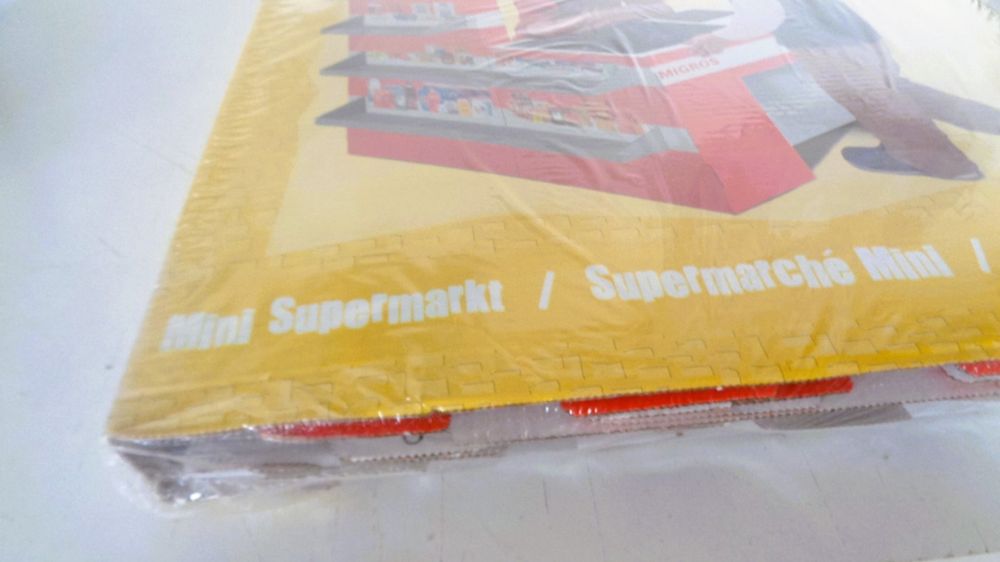Migros Mini Mania Verkaufsladen - Karton / Mini Supermarkt (Neu und ...