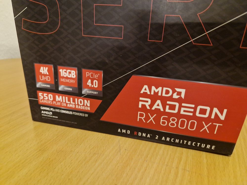 XFX Radeon RX 6800XT (XFX Speedster SWFT 319 Core Gaming) (Gebraucht ...