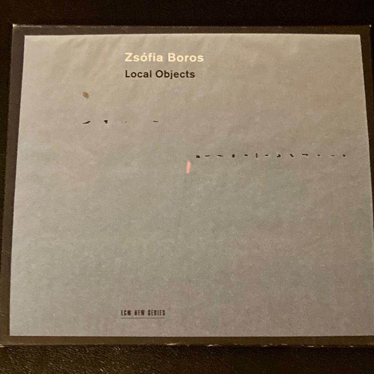 Zsófia Boros - Local Objects | ECM | Kaufen auf Ricardo
