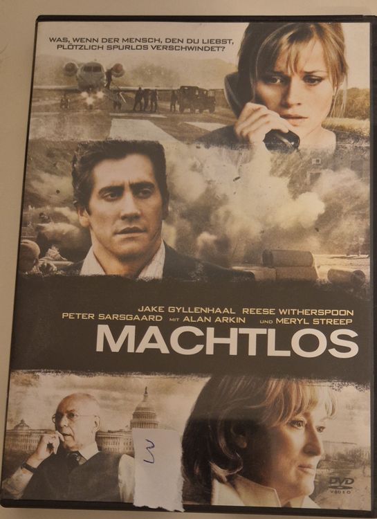 DVD Machtlos mit Jake Gyllenhaal (Gebraucht) in Regensdorf für CHF 2 – mit Lieferung auf Ricardo ...
