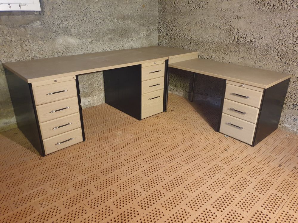 2-Teiliges Pult mit vielen Schubladen (Gebraucht) in Fraubrunnen für ...