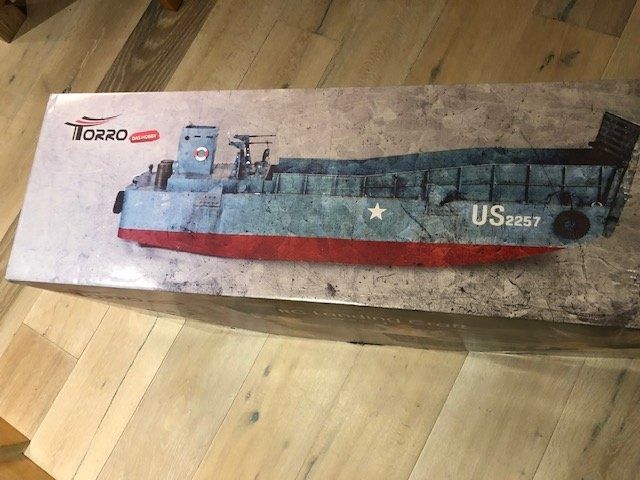 RC TORRO Landungsboot LCM 3 GFK 1:16 Normandie Landung RTR (Neu und ...