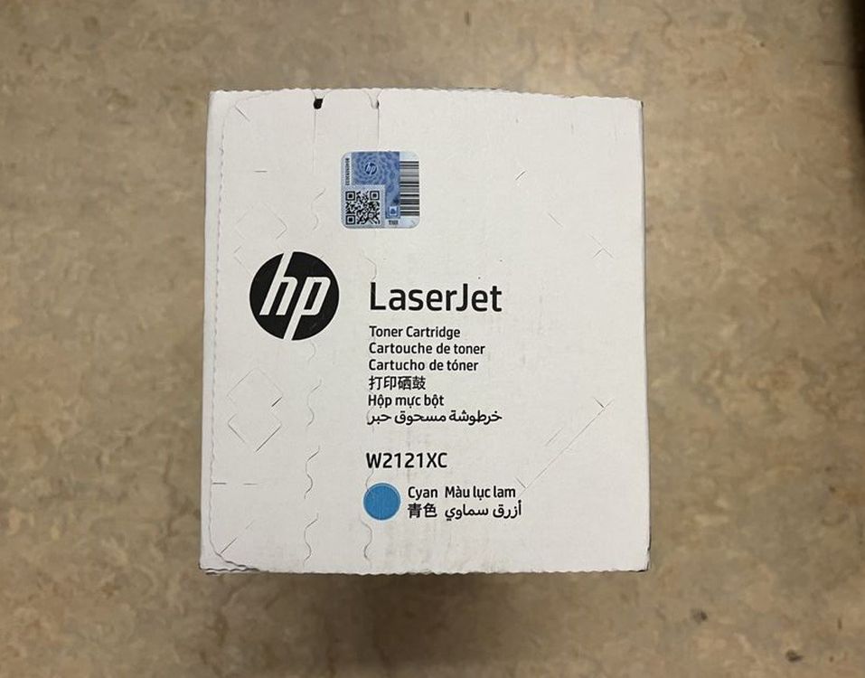 HP Laserjet Enterprise M554, M555, M578 Toner, 212X, W2121X (Neu und ...
