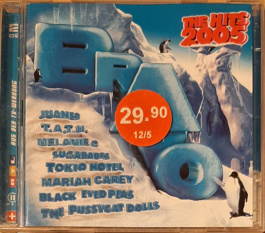 Bravo Hits - The Hits 2005, 2CD Hit Compilation Sampler 2005 | Kaufen ...