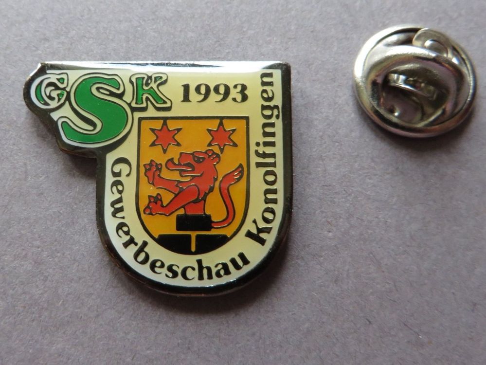 PIN, KONOLFINGEN GEWERBESCHAU GSK 1993, WAPPEN | Kaufen auf Ricardo