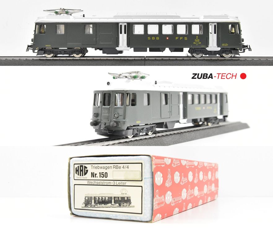 HAG 150 Triebwagen RBe 4/4 SBB H0 WS Digital mit OVP (Gebraucht) in St. Gallen für CHF 73 – mit ...