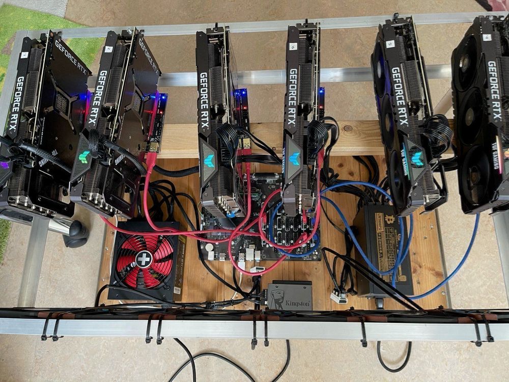 Mining Rig RTX 3080 - 600MH/s (Gebraucht) in Bern für CHF 17000 – mit Lieferung auf Ricardo kaufen