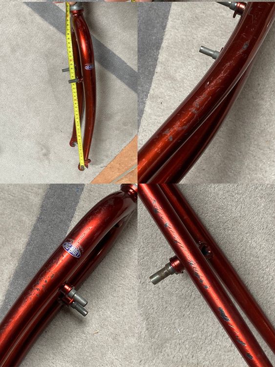 Frame kitTrek 950 / Double Butted Cro-Moly Steel Tubings (Gebraucht) in ...