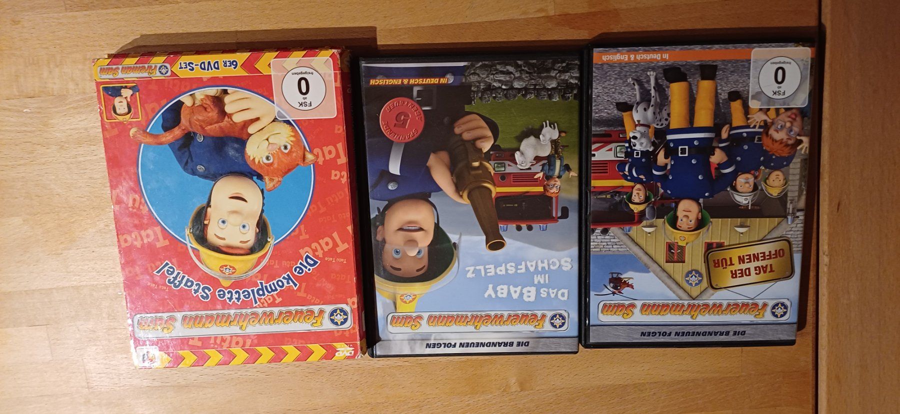 Feuerwehrmann Sam DVD-Set – komplette Staffel + 2 DVDs – Kin (Gebraucht ...