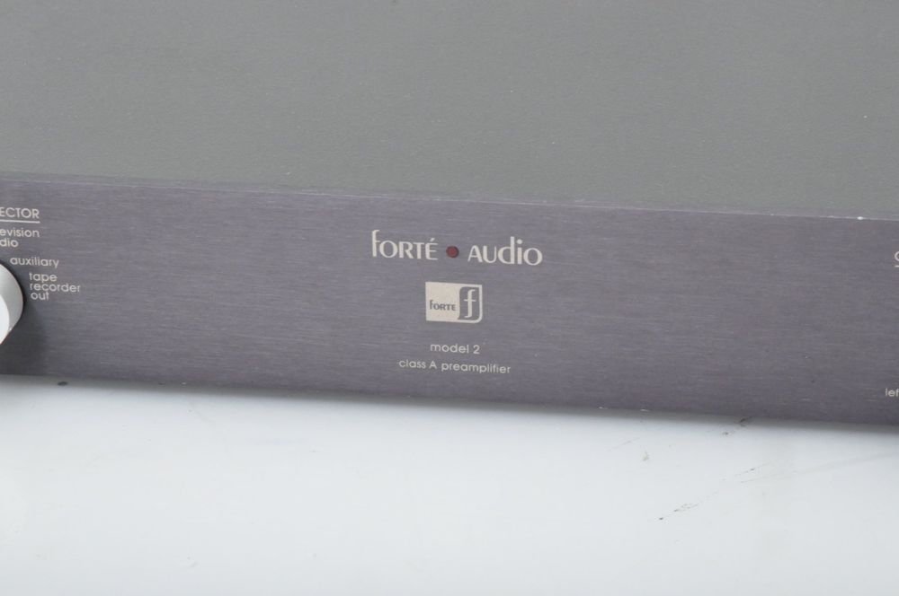 Forté Audio Model 2 Class A preamplifier (Gebraucht) in Oberglatt ZH ...