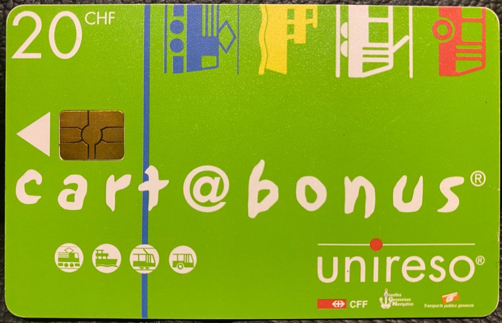 Carte Unireso (Gebraucht) in Lausanne für CHF 1 – mit Lieferung auf ...