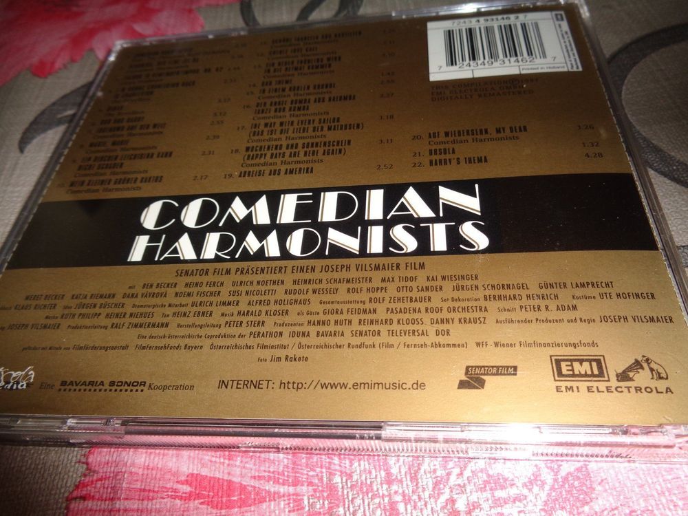 Comedian Harmonists - Original-Musik aus dem Film CD | Kaufen auf Ricardo