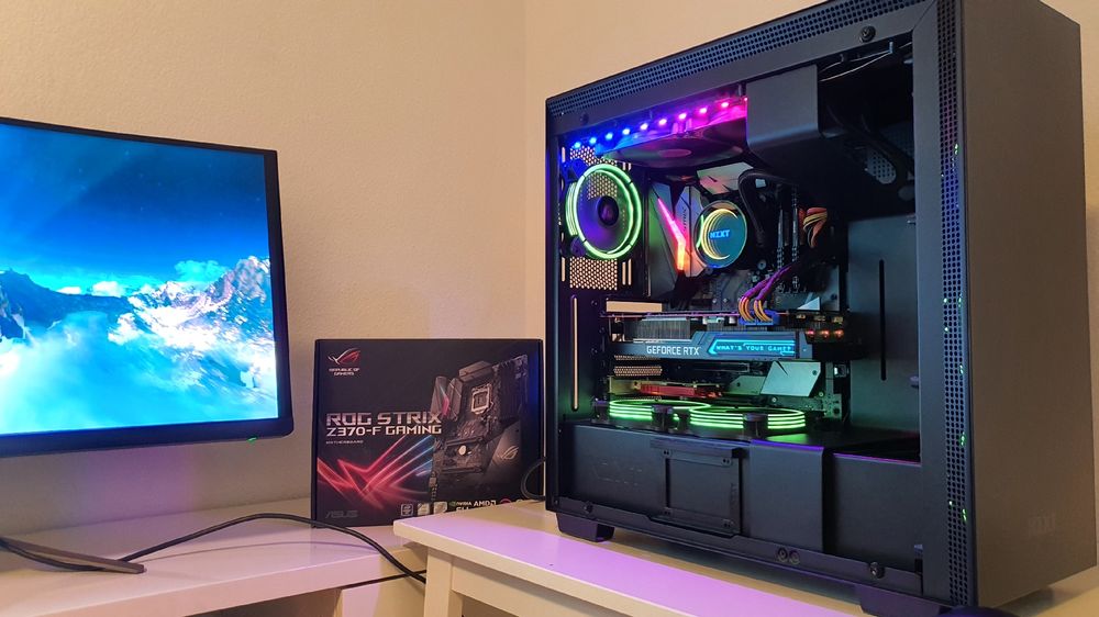 Gaming-PC | i7-8700K | RTX 2080 | NZXT H710i | NVMe | RGB (Gebraucht ...