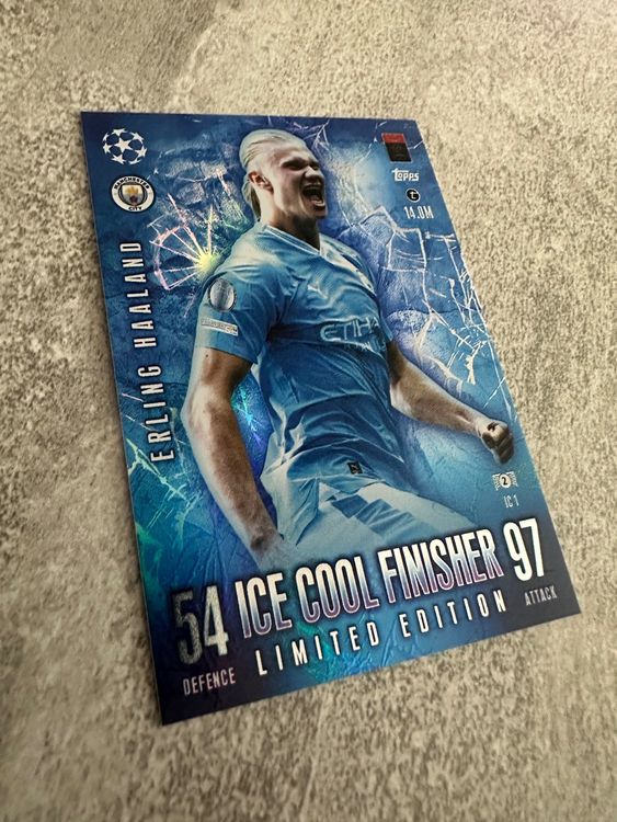 Erling Haaland ""Ice Cool Finisher Limited Edition", (Gebraucht) in ...