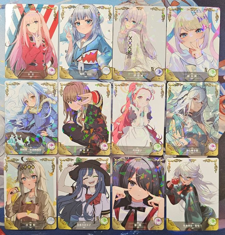 12 Cards RARE Goddess Story TCG Sexy Waifu Holo (Neu (gemäss ...
