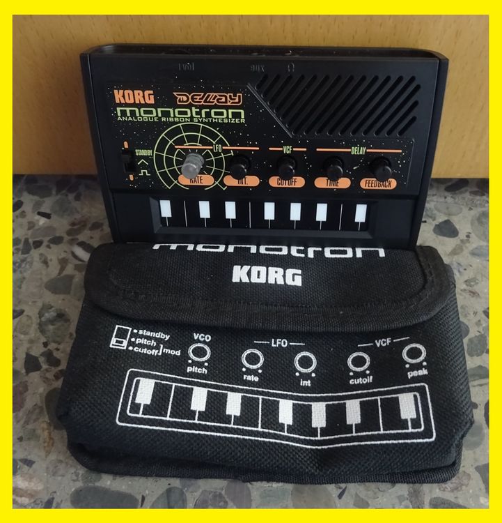 Korg Monotron Delay Analoger Ribbon-Synthesizer A-Post Vers. | Kaufen ...