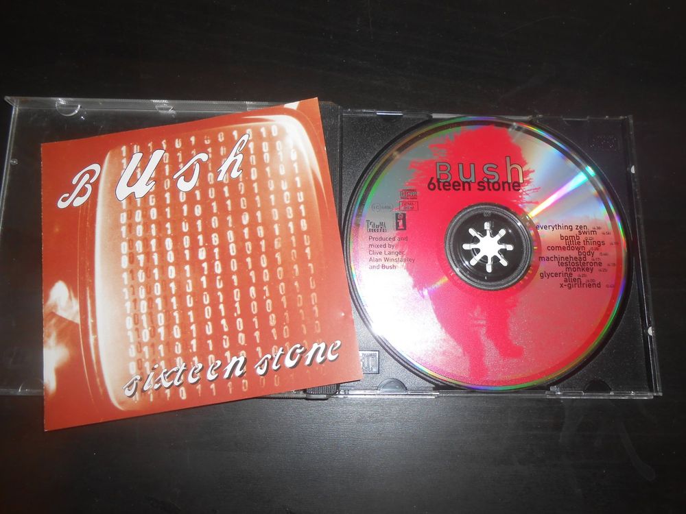 Bush – Sixteen Stone / 1994 (Gebraucht) in Aarberg für CHF 5 – mit Lieferung auf Ricardo kaufen