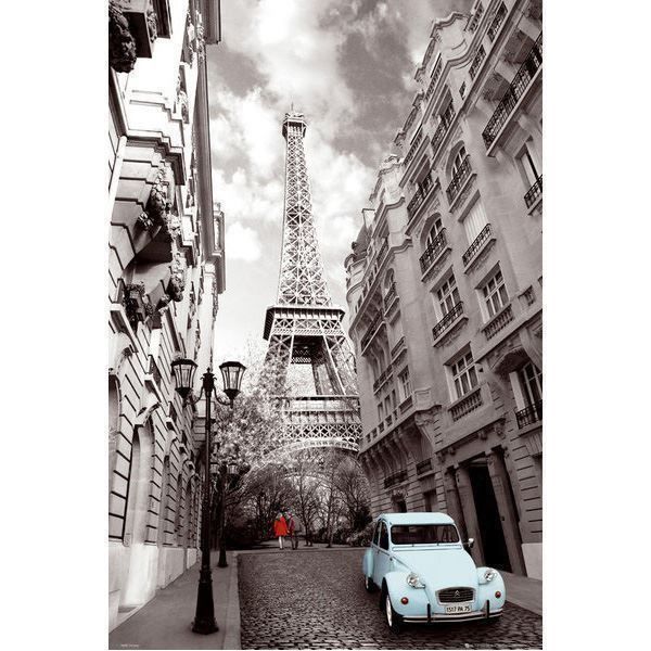 Poster Paris Red Girl Blue Car (Neu und originalverpackt) in Schwyz für CHF 10 – mit Lieferung ...