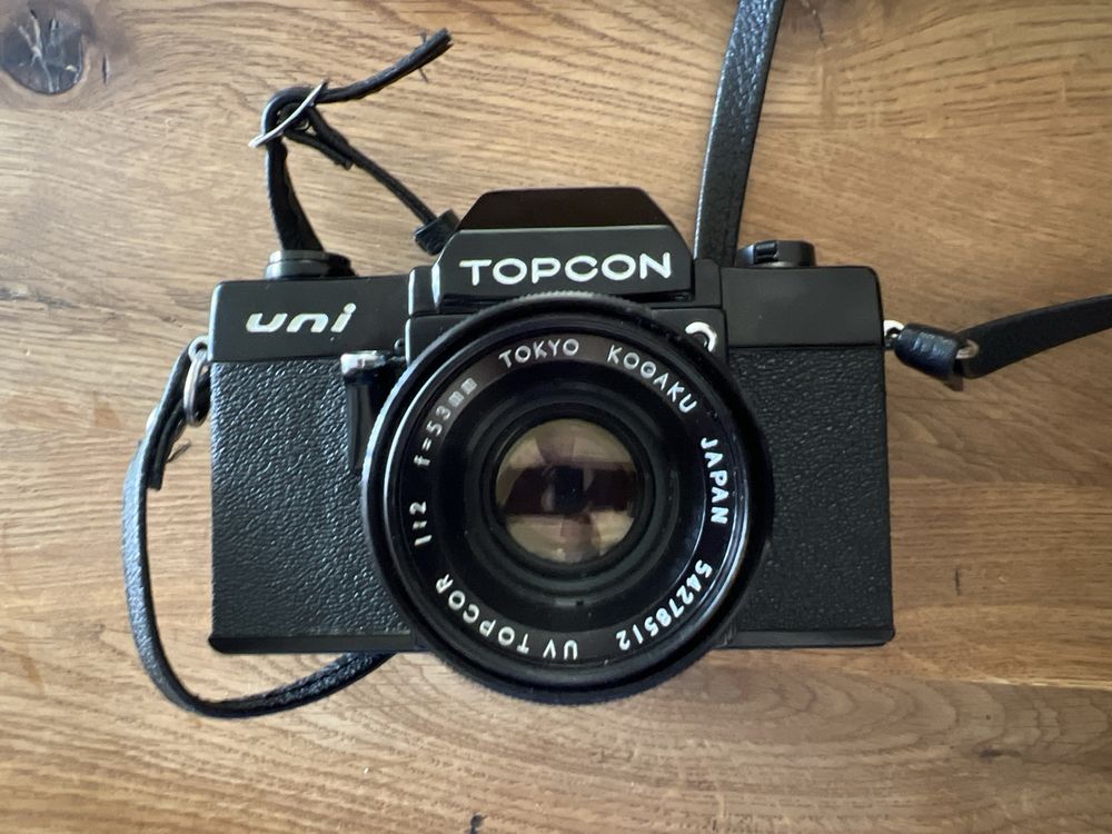 Topcon uni kamera. Japan. Analog. Zubehör. (Neu (gemäss Beschreibung ...