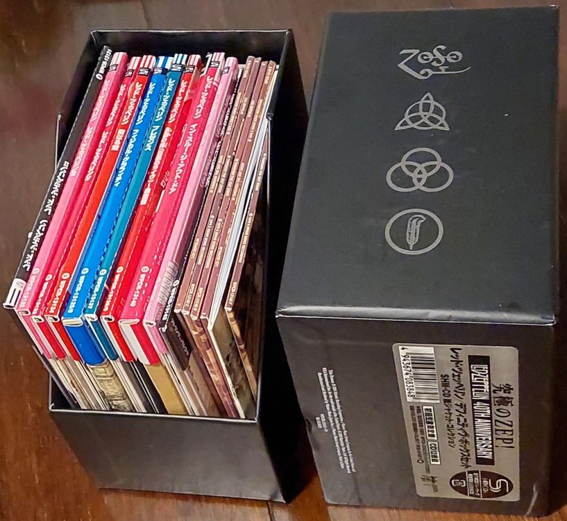 Led Zeppelin 40th Anniversary 12 CD Box inkl. 9 Bonus Tracks (Neu ...