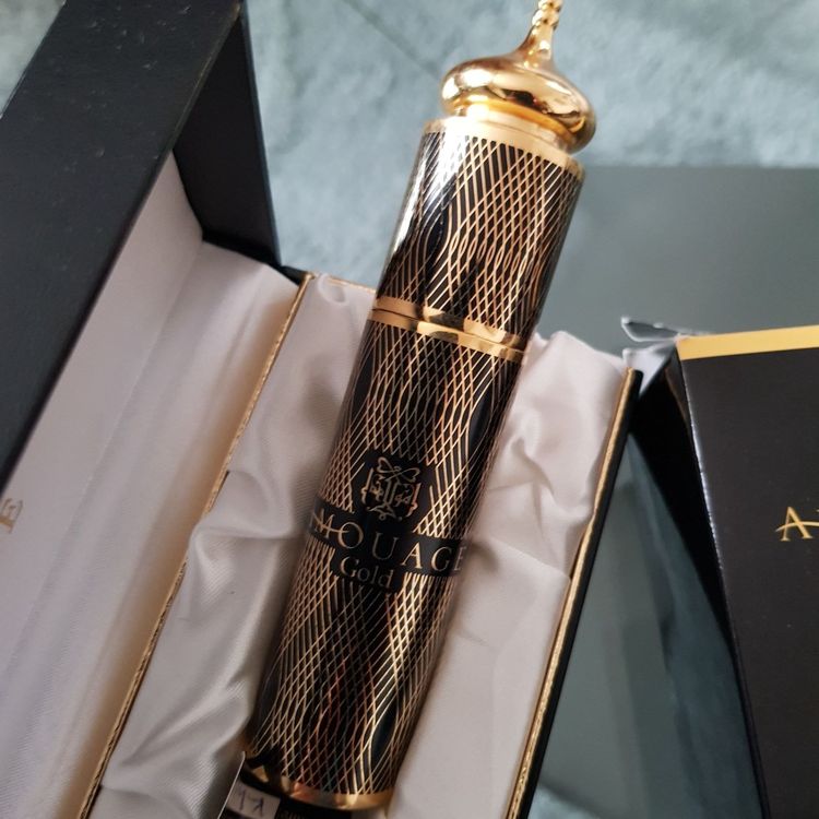 LeererVINTAGE OmanPARFUM AMOUAGE GOLD FLACON aus 1001 Nacht. (Gebraucht ...
