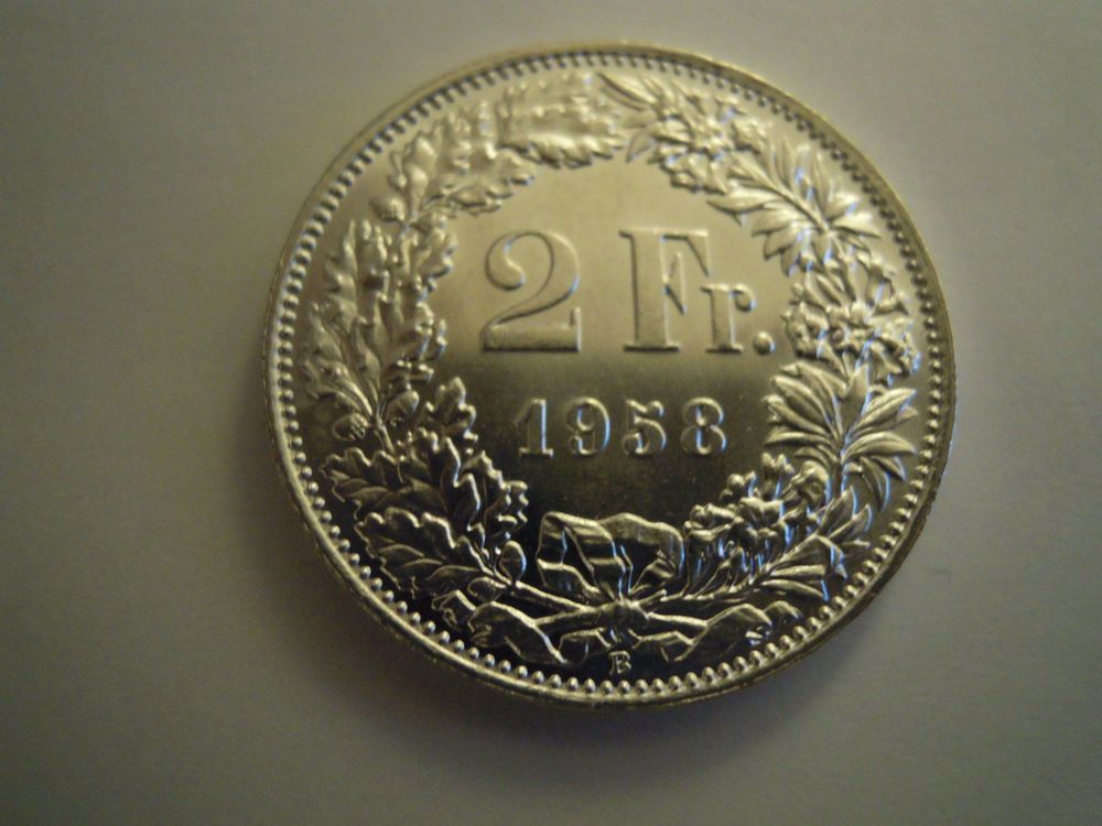 2 Fr. 1958 ab Orig. Rolle unz | Kaufen auf Ricardo
