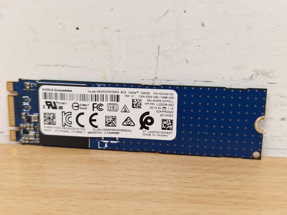SSD 256 GB NVMe | Kaufen auf Ricardo