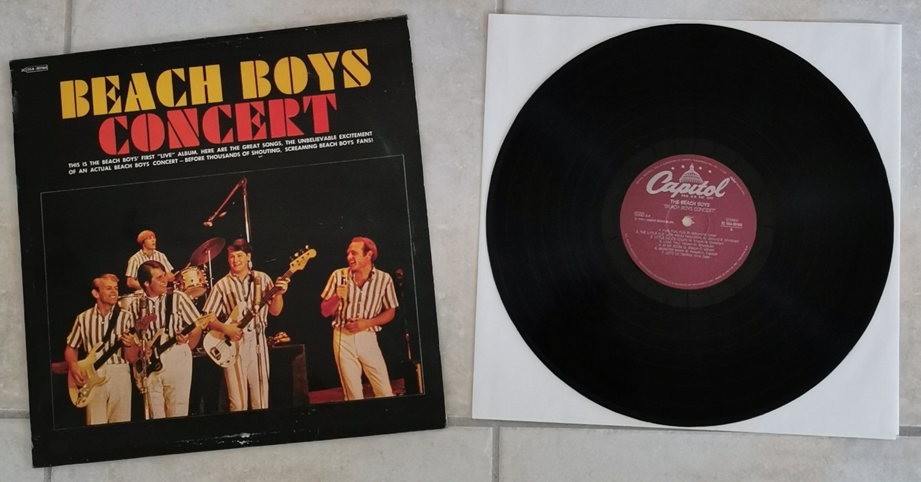 LP The Beach Boys Concert 1964, EX (Gebraucht) in Eschenbach SG für CHF ...