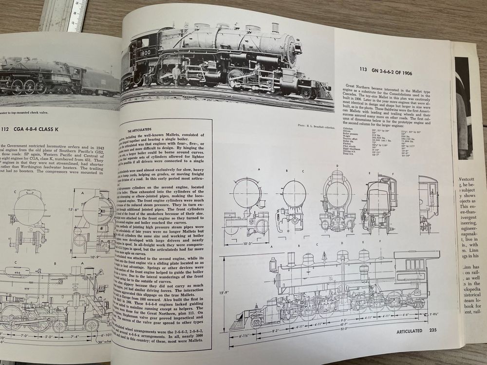 Steam Locomotives [Model Railroader Cyclopedia - Volume 1] W (Neu ...