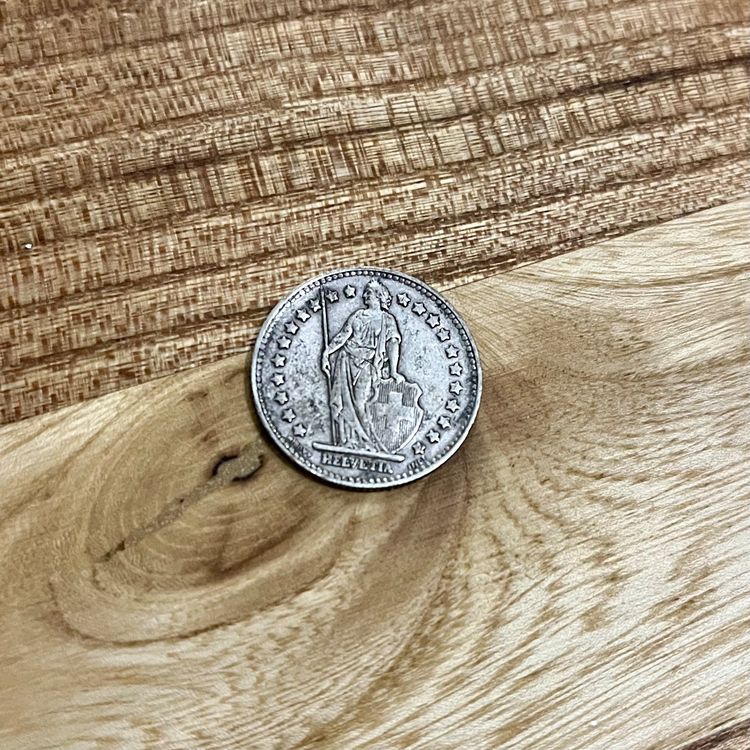 Pièce de 1 franc suisse de 1934 (Gebraucht) in Chexbres für CHF 2 – mit Lieferung auf Ricardo kaufen