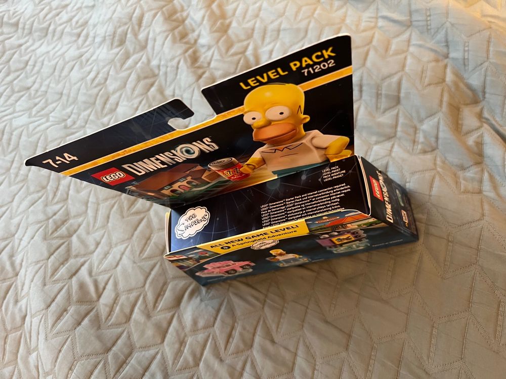LEGO DIMENSIONS The Simpsons 71202 - Homer / His car / TV (Neu und ...