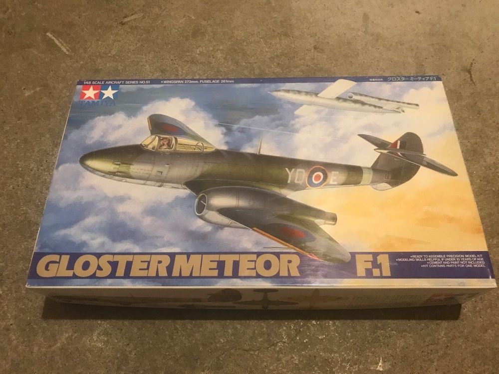 Gloster Meteor F.1 1:48 von Tamiya | Kaufen auf Ricardo