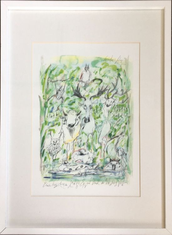 Christoph Gloor Lithographie handsign. (Gebraucht) in für CHF 30 – mit ...