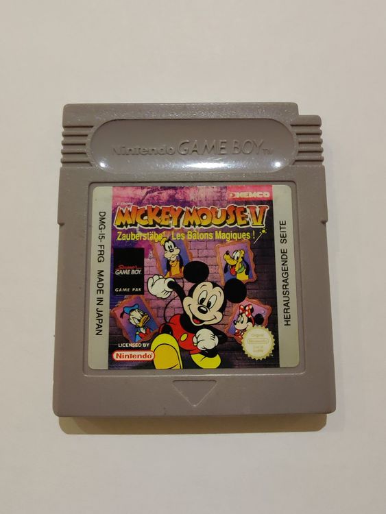Mickey Mouse V Game Boy Classic (Gebraucht) in Dintikon für CHF 3 – mit ...