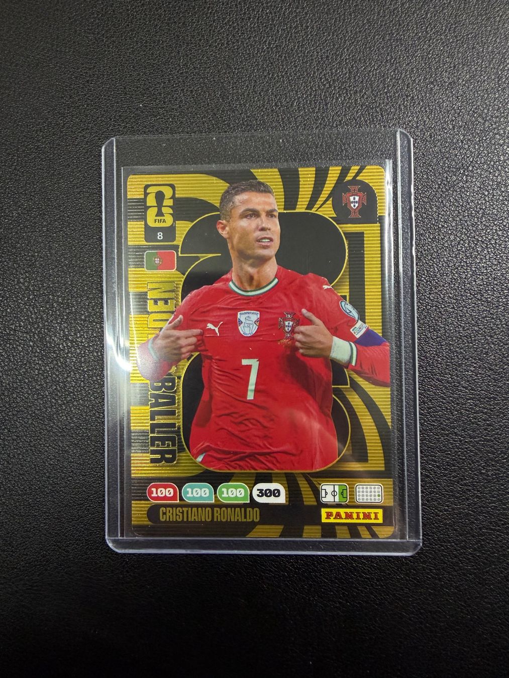 Panini FIFA World Cup 2026 Cristiano Ronaldo Golden Baller 8 (Neu ...