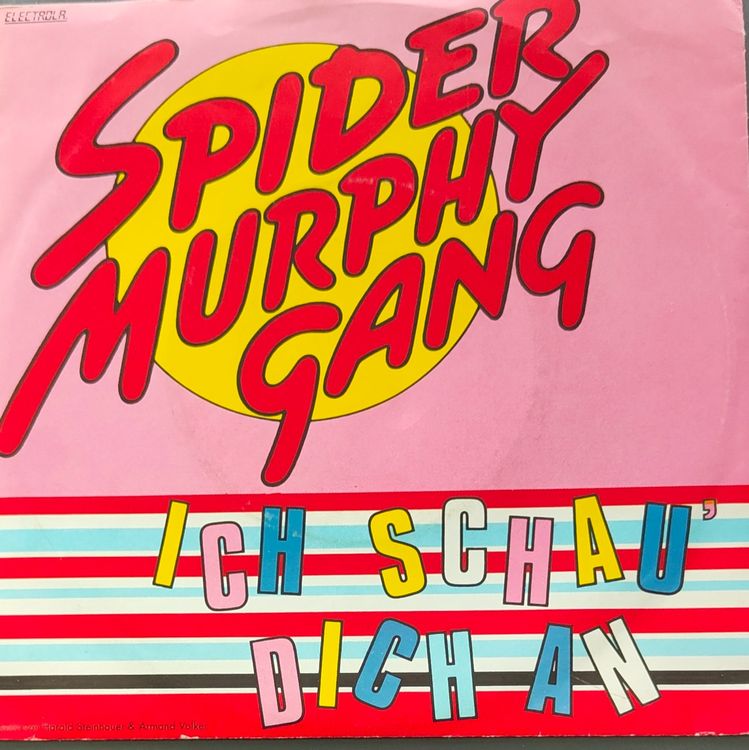 Vinyl-Single Spider Murphy Gang - Ich schau dich an (Gebraucht) in ...