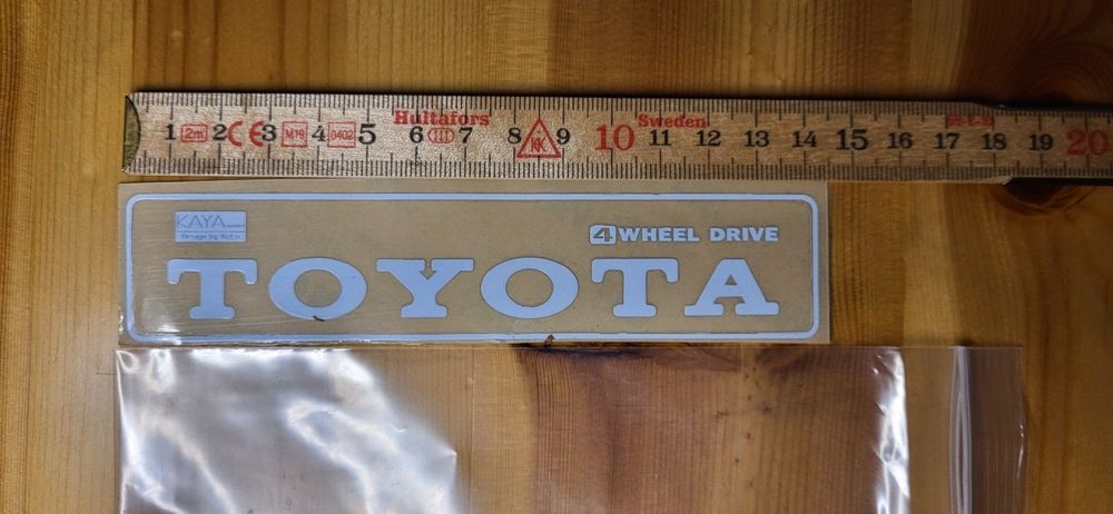 Toyota Aufkleber für Crawler | Kaufen auf Ricardo