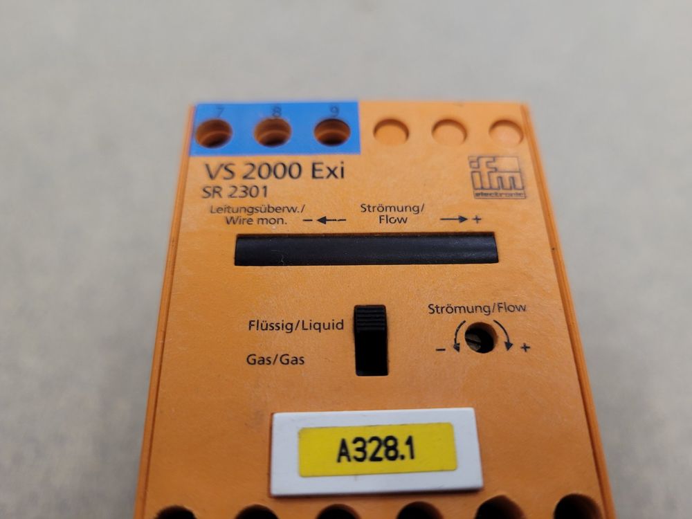 IFM VS 2000 Exi SR 2301 Strömungswächter (Gebraucht) in Vitznau für CHF ...
