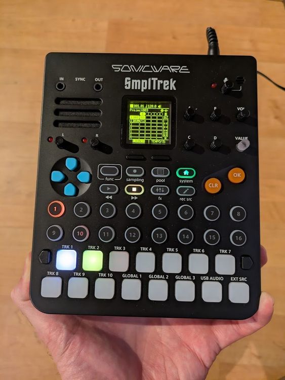Sonicware SmplTrek / Sampler Groovebox Synthesizer (Gebraucht) in ...