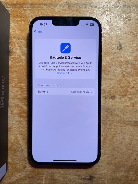 iPhone 12/12 Pro Premium Batterie Akku mit original Chip (Neu und ...