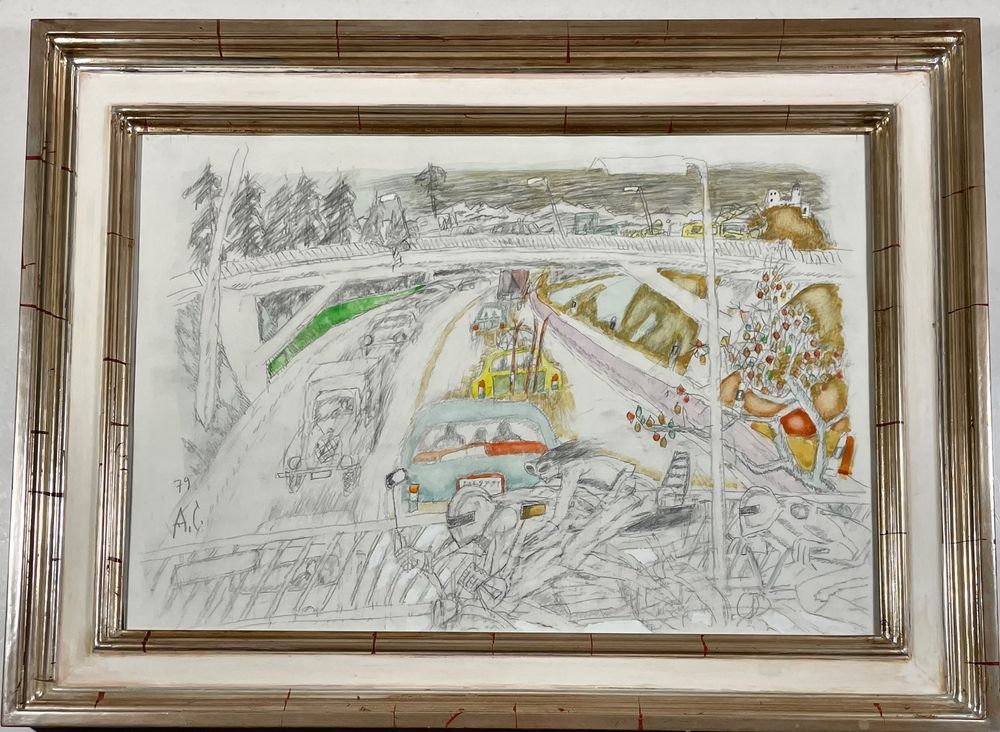 Alois Carigiet (1902-1985) grosse Mischtechnik (Gebraucht) in Root für CHF 9450 – mit Lieferung ...