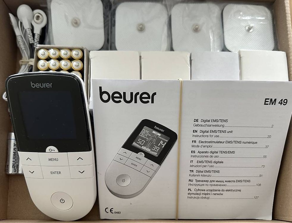 Beurer EM 49 Digital TENS/EMS Gerät (Neu und originalverpackt) in Baar ...