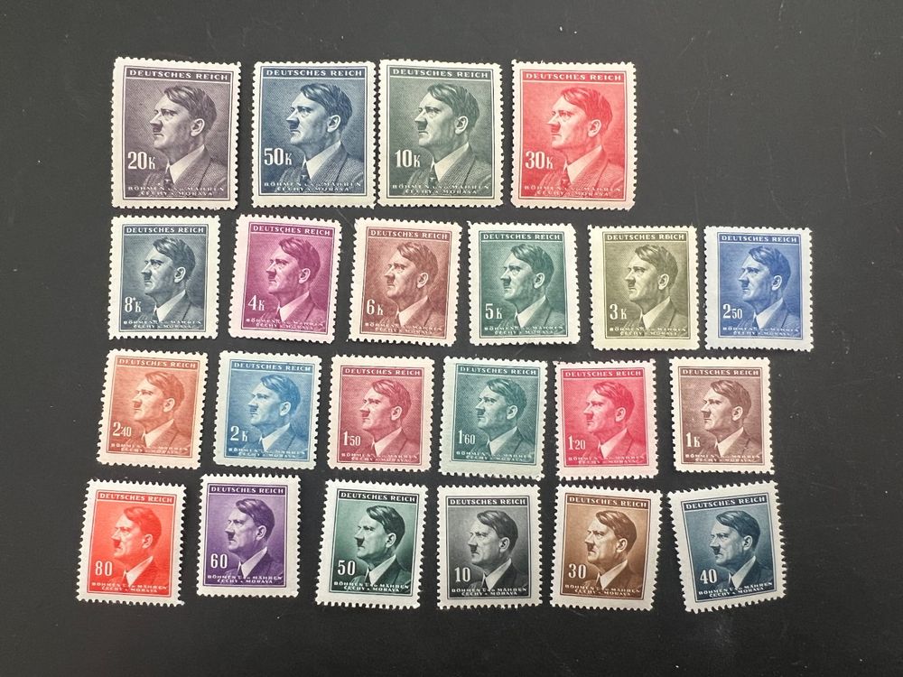 1942 Deutsches Reich No. 89-142 * (5491) (Neu (gemäss Beschreibung)) in ...