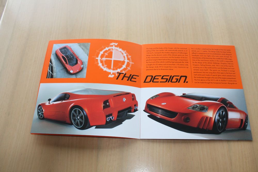 VW Giugiaro W12 Coupe World Record Car Presse/CD Genf 2002 | Acheter ...