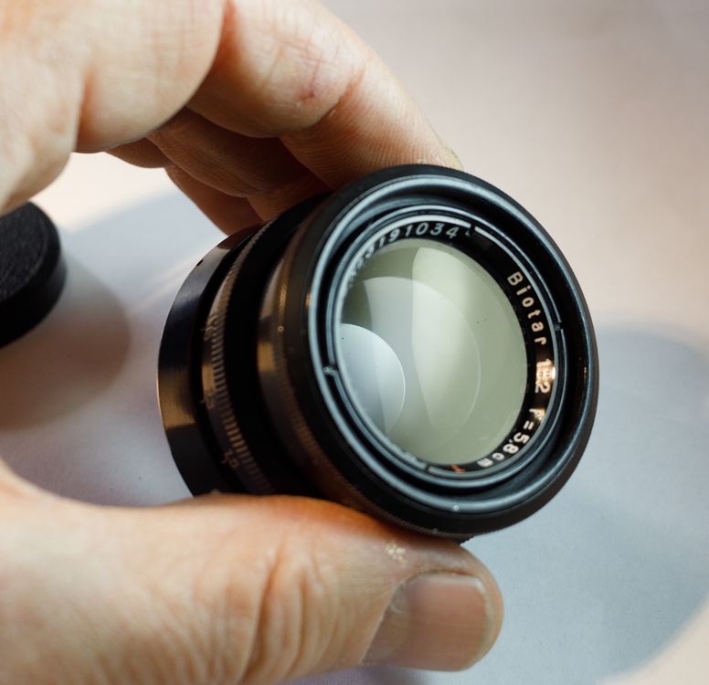 Carl Zeiss Jena Biotar 58 mm f2.0, black, Exakta, 17 blades (Gebraucht ...