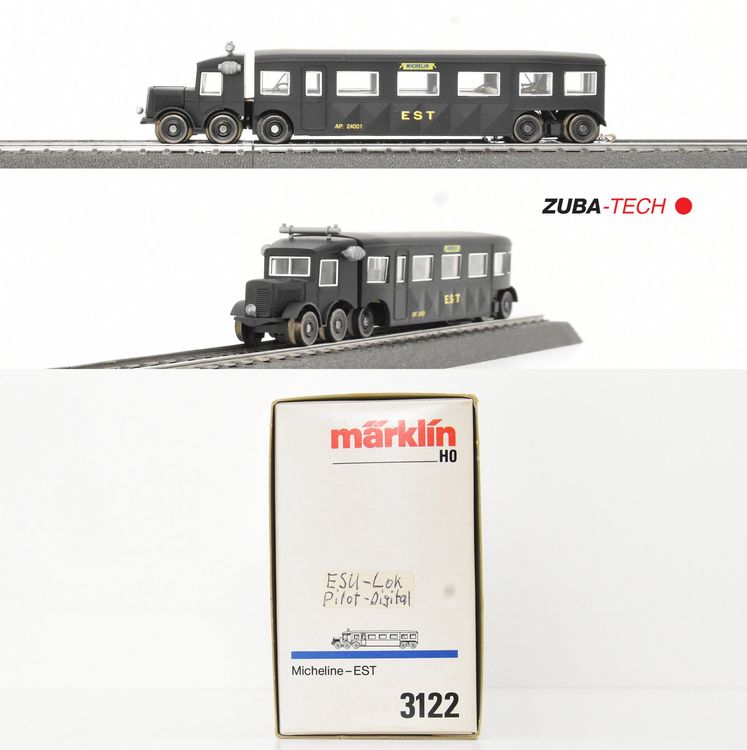 Märklin 3122 Schienenbus Michelin EST H0 WS Digital mit OVP | Kaufen auf Ricardo